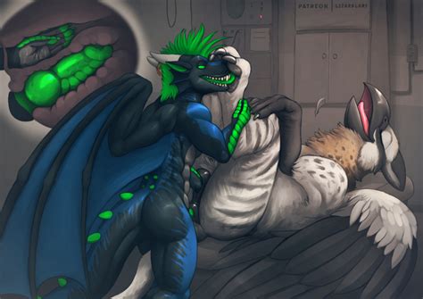 Rule 34 Anal Anal Sex Anthro Anus Avian Beak Dragon Duo Female Feral