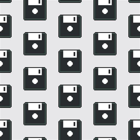 픽셀 아트 미니멀 패턴 원활한 디자인 프리미엄 벡터