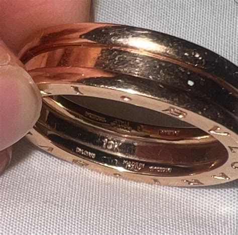 불가리 반지 정품인지 가품인지 봐주세요 지식in