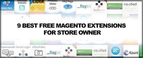 Best Free Magento Extensions For Store Owner