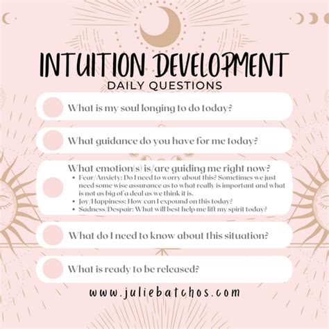 intuition development daily questions to build your intuition