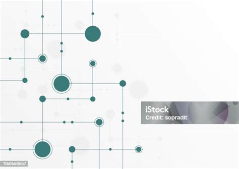 추상 기하학적 연결 선과 점 간단한 기술 그래픽 배경입니다 그림 벡터 디자인 네트워크 및 연결 개념입니다 0명에 대한 스톡 벡터 아트 및 기타 이미지 Istock