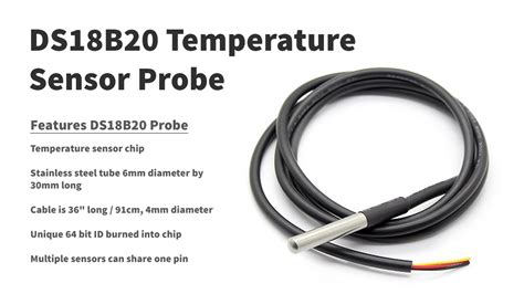 Ds18b20 Temperature Sensor Tutorial With Arduino And 52 Off