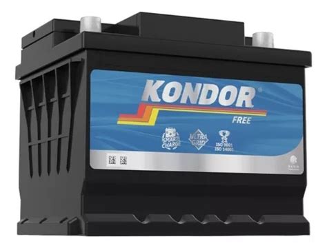 Bateria Kondor Free Ah Cx Alta F Pd Selada Onix Spin Hb Etios Loja Gru Baterias