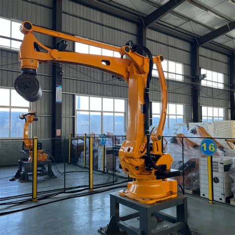 High Speed 4 Axis Loaded 180kg Robot For Bagged Product Palletizing Palletizing Robot And