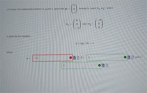 Solved Marks The Relationship Between X Y And Z Given Chegg