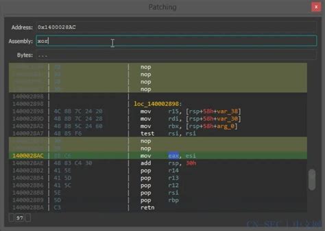 Patching：一款针对ida Pro的交互式源码处理工具 Cn Sec 中文网