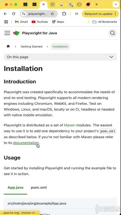 Day 3 📦 Create A Maven Project And Add Playwright In Java Java