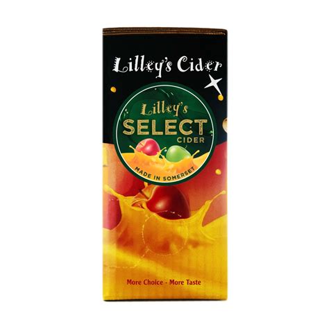 Lilleys Cider Select Bag In Box Lilleys Cider Ltd