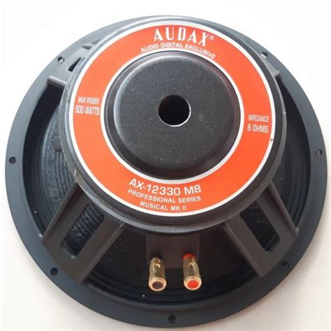 Original AUDAX SPEAKER INCH FULLRANGE AUDAX AX M W Lazada Indonesia