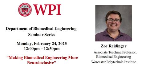 Wpibme Wpi Biomedicalengineering Neuroinclusive Wpi Biomedical Engineering Department