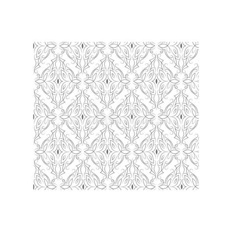Luxury Black Floral Certificate Page Border Pattern Line Thai Frame