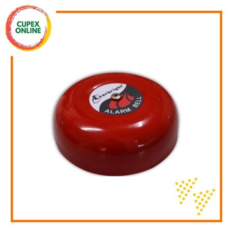 Everbright Efb 04 3r6 Motorize Fire Alarm Bell 6 Inch 240vac Red Cupex