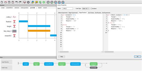 Conditional Reward In Learning Experiment Builder Psychopy