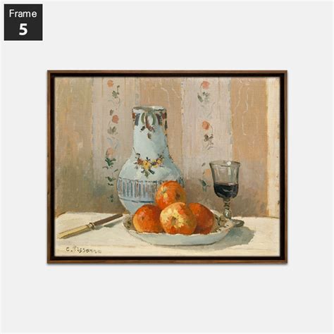 카미유 피사로 사과와 물병이 있는 정물 아트페이지 Artpage