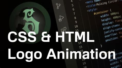 Obs Logo Animation With Simple Html And Css Youtube