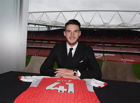 Arsenal Unveil Declan Rices New Shirt Number As New Signings Request