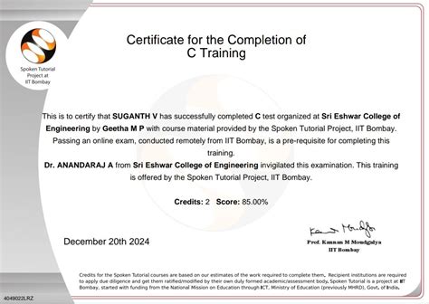 Suganth V On Linkedin Cpp Cprogramming Iitbombay Srieshwarcollegeofengineering