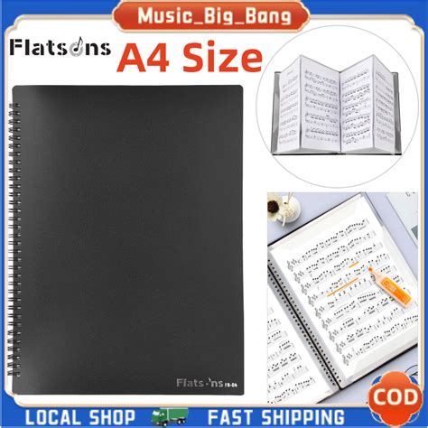 LOCAL MUSIC Flatsons FB A Size Music Score Holder Paper Sheet Document File Organizer