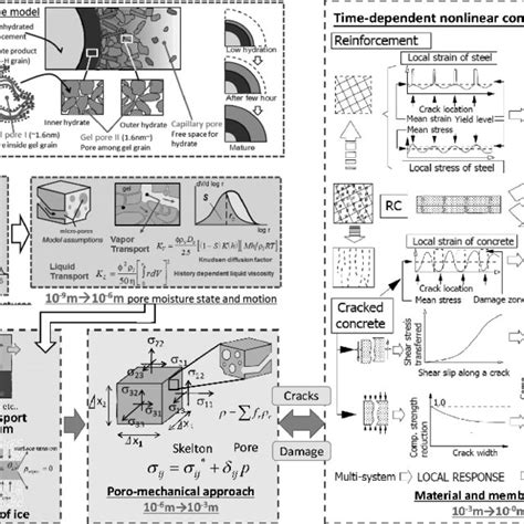 multi scale simulation scheme of asr and ftc induced deformation
