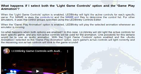 Ledblinky Support Page Features Launchbox Community Forums