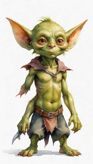 Premium Vector A Drawing Of A Green Alien From The Movie Called The Wizard