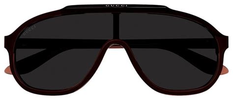 Buy Gucci Shield Sunglasses Blackgrey Gg1038s 001 Goat