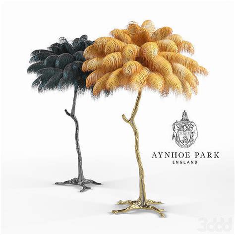 Feather Lamp 3d Model Cgtrader