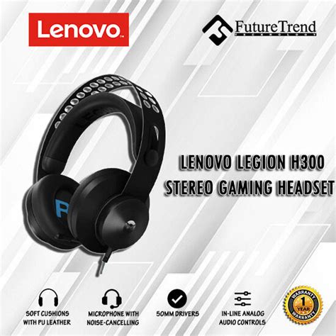 Lenovo Legion H Stereo Gaming Headset Lazada