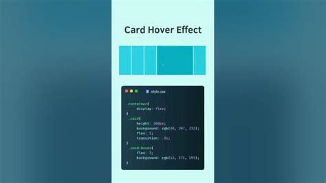Hover Effect Card Hover Effect Code Css Assignment Shorts Coding Youtubeshorts Youtube