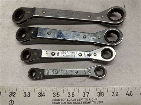 Standard Craftsman Offset Ratcheting Wrenches Legacy Auction Company