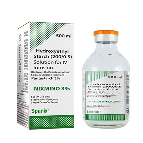 Best Hydroxyethyl Starch Solution Infusion Nixmino 3