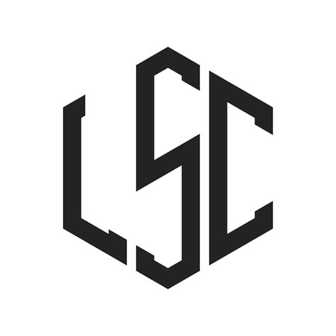 Premium Vector Lsc Logo Design Initial Letter Lsc Monogram Logo Using Hexagon Shape