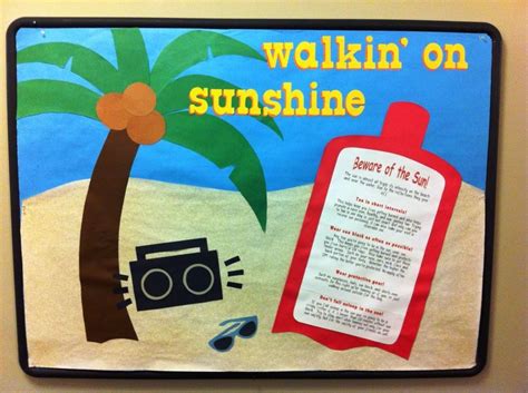 Summer Bulletin Board Ideas