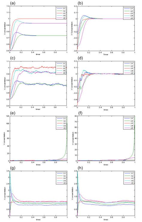 The Dynamic Responses Of The Genetic Regulatory Network In Download Scientific Diagram