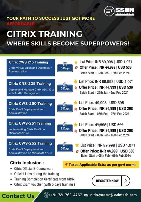 Ssdn Technologies On Linkedin Citrixtraining Careersuccess