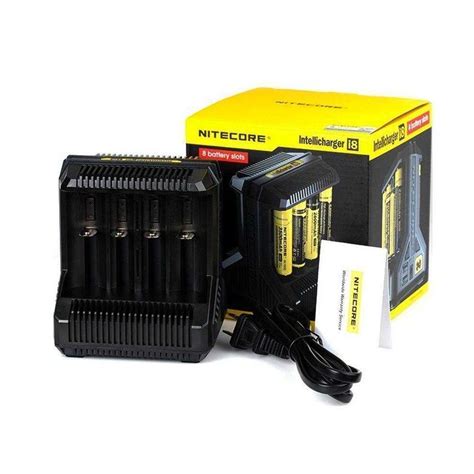 Nitecore I8 Charger 8 Bay Imr Li Ion Battery Charger