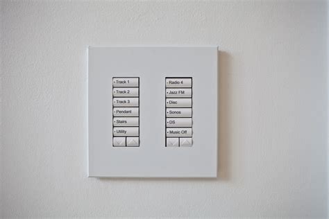 Lutron Control Panel For Lighting Music Curtains You Name It And