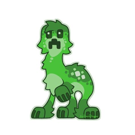Chibi Creeper Base By Arieldrawsdragons On Deviantart