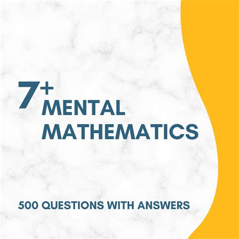 7 Mental Mathematics Prepplus