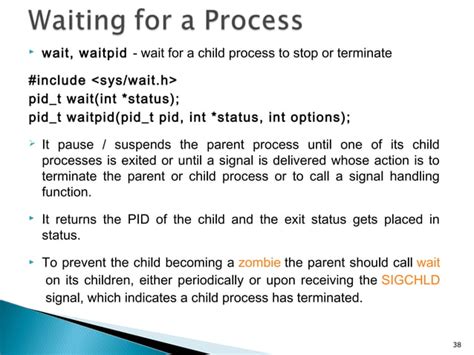 Process Creation Os Ppt