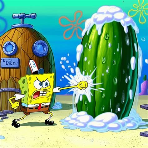 How Spongebob Busted A Fat Nut R Dalle