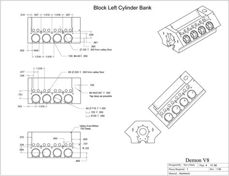 V8 Engine Drawing At GetDrawings Free Download
