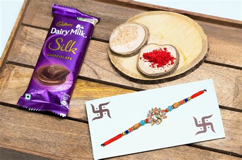 Buy Peacock Rakhi And Choco Combo T Online At ₹365