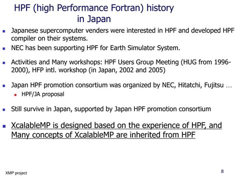 Ppt Xcalablemp A Performance Aware Scalable Parallel Programming Language And E Science