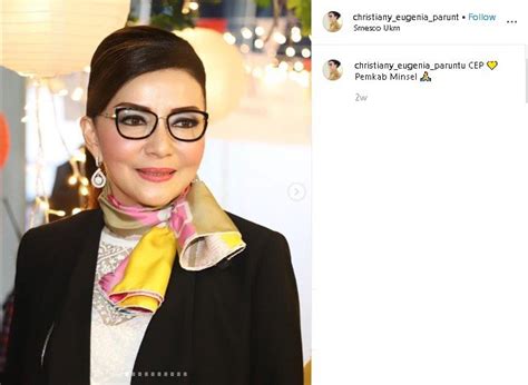 Gaya Modis Nan Cantik Tetty Paruntu Bupati Minahasa Selatan