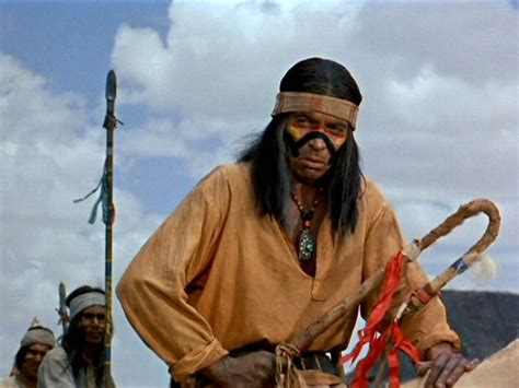 Australian Actor Michael Pate Played The Apache Indian Chief Vittoro In