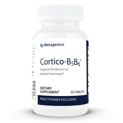 Cortico B5b6 60caps Salt Of The Earth