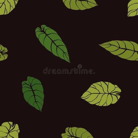 Repeatable Leaf Pattern Stock Illustrations 8579 Repeatable Leaf