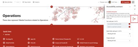 New Accessibility Assistant In Sharepoint Pages D Arce Hess S Blog